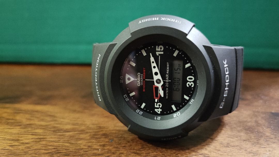 Brand New in Box Casio G-Shock Gshock AW-500E-1EDR ANALOG-DIGITAL AW ...