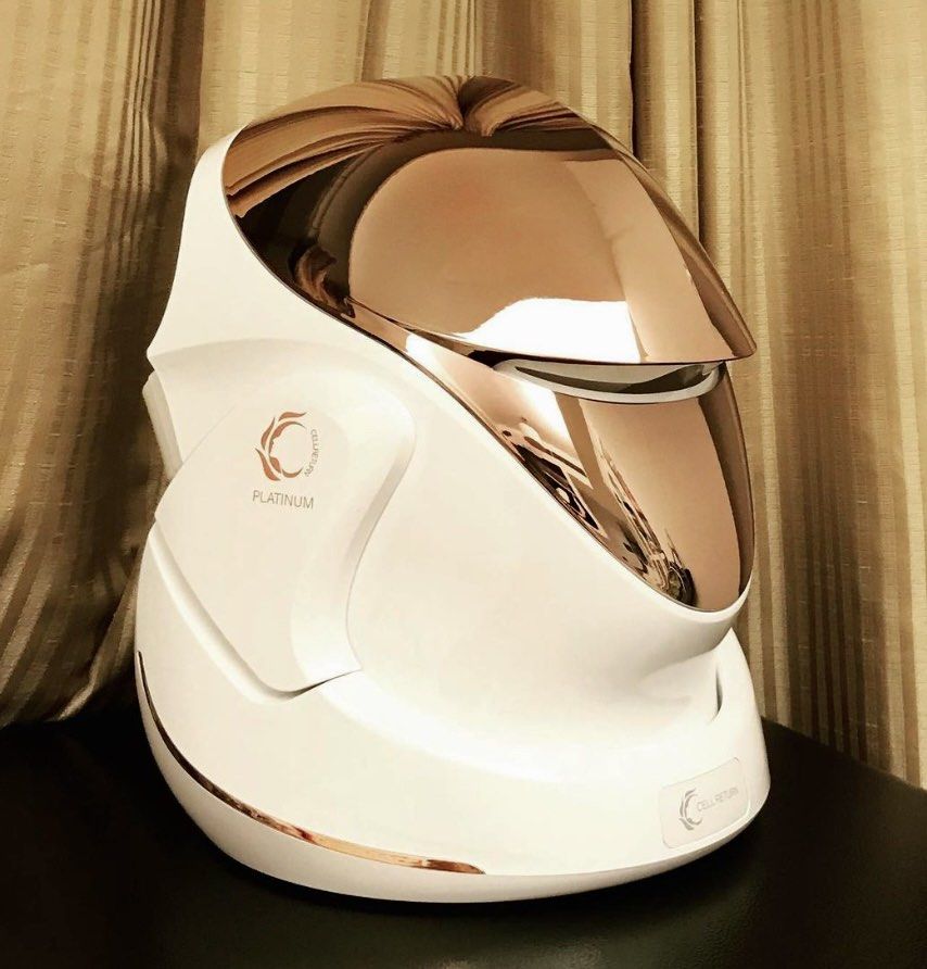 Cellreturn Led Platinum Mask, Beauty & Personal Care, Face, Face Care ...