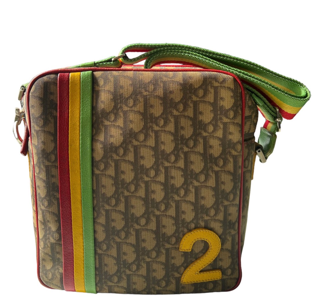 Christian Dior (Rasta crossbody), Luxury, Bags & Wallets on Carousell