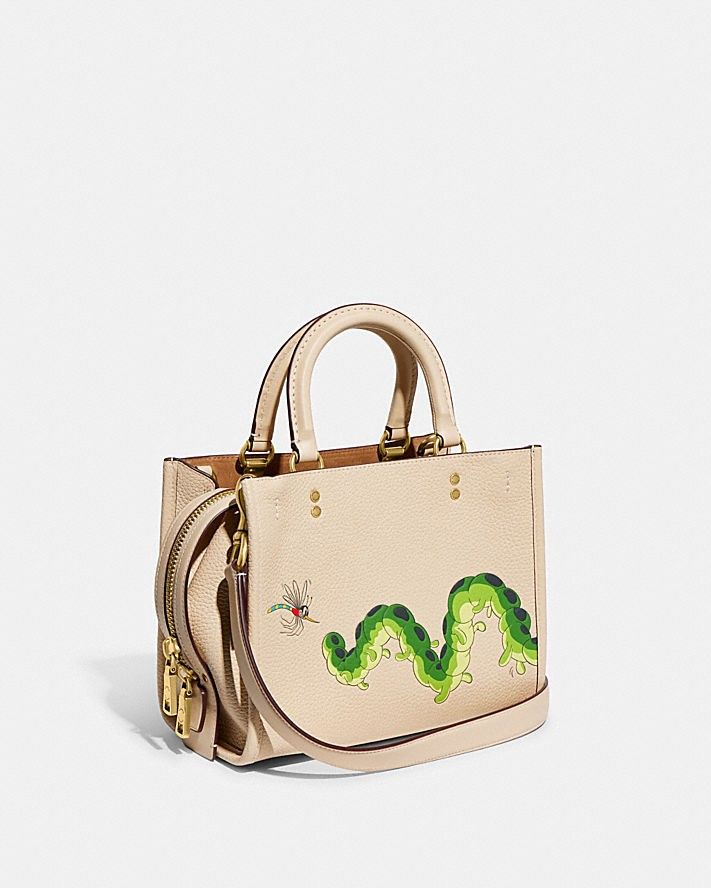 Coach x Disney Rouge 25 in Regenerative Leather with Mickey and ...