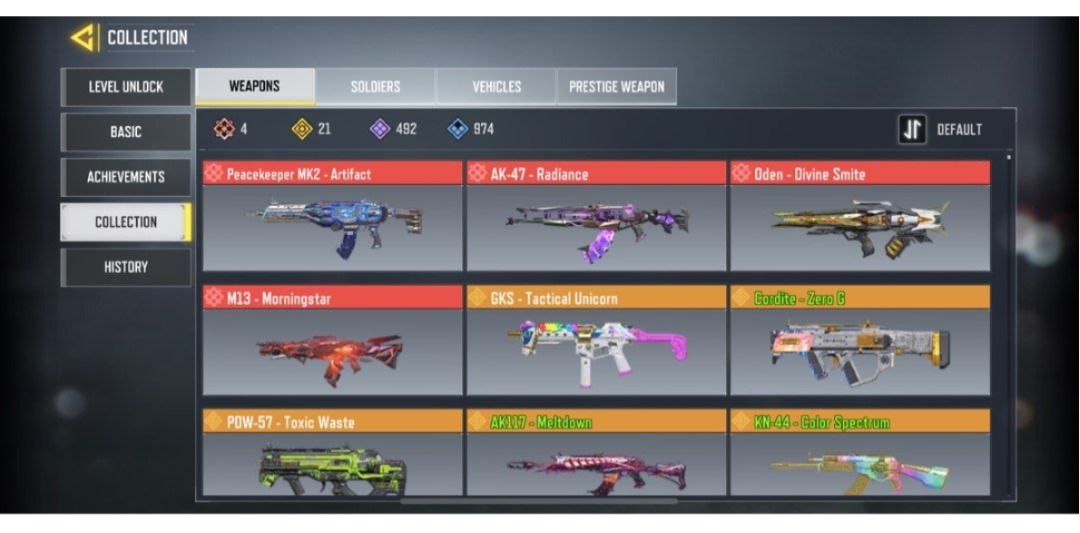 codm acc v.rare, Video Gaming, Gaming Accessories, In-Game Products on ...