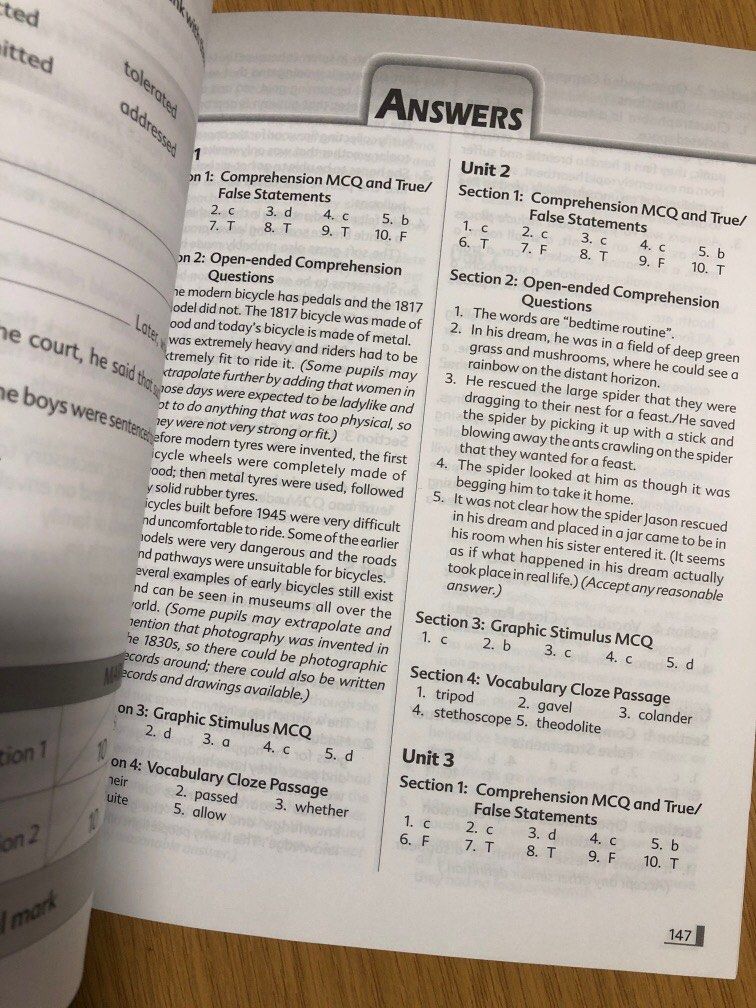 Comprehension Graphic Stimulus Cloze Primary 6 P6 Learners Assessment ...