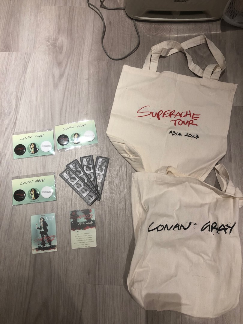 Conan gray merchandise, Hobbies & Toys, Memorabilia & Collectibles, Fan ...