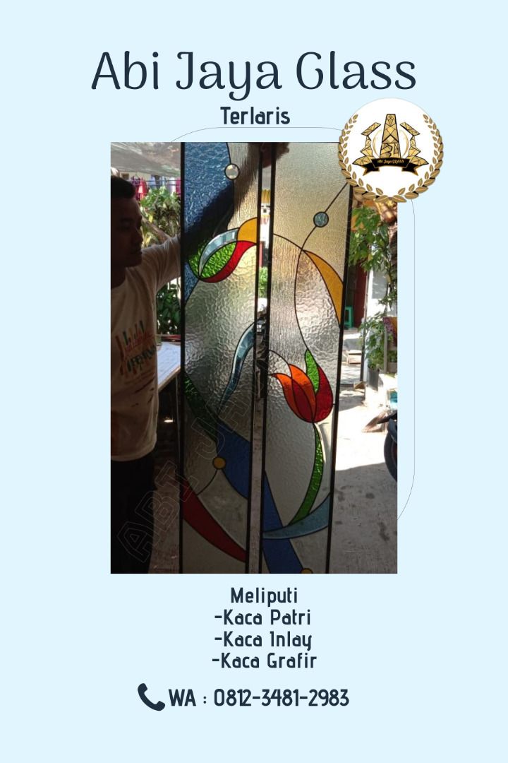 CONTOH KACA PATRI MASJID GEREJA TERBAIK DI ROTE NDAO, WA : 0812-3481 ...