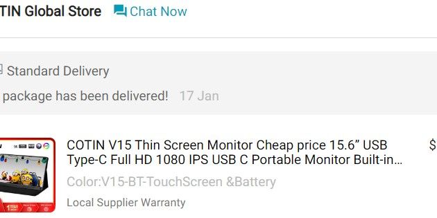 Cotin V15 external monitor, Computers & Tech, Parts & Accessories ...