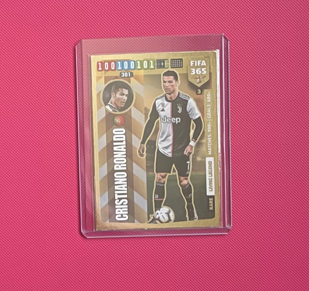 Cristiano Ronaldo Living Legend #3 FIFA 365 2020 Panini Adrenalyn XL ...