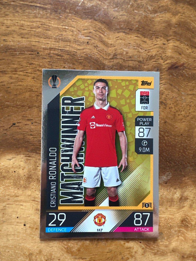 Cristiano Ronaldo matchwinner card, Hobbies & Toys, Memorabilia ...