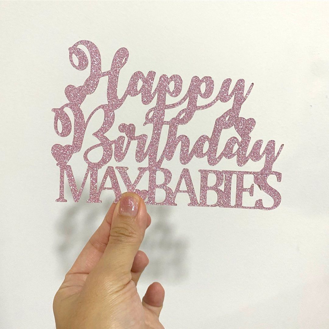 Customised Cake topper, Hobbies & Toys, Stationery & Craft, Occasions ...