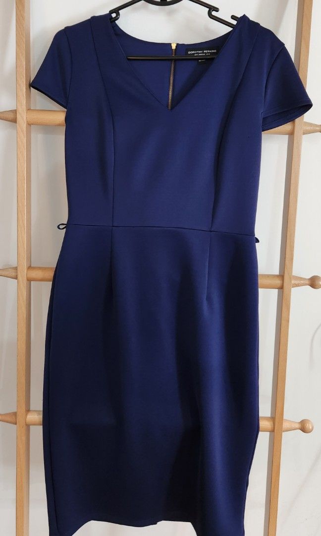 Dark blue dress, Women's Fashion, Dresses & Sets, Dresses on Carousell