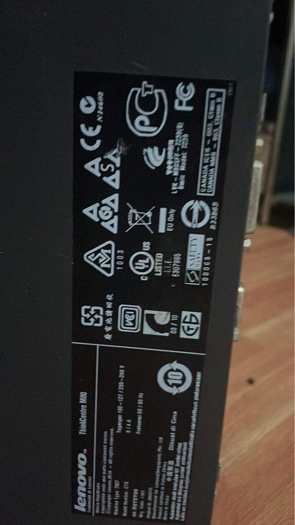 Dell monitor, Lenovo CPU icore 3, Computers & Tech, Desktops on Carousell