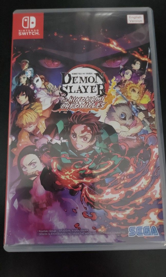 Demon slayer, Video Gaming, Video Games, Nintendo on Carousell