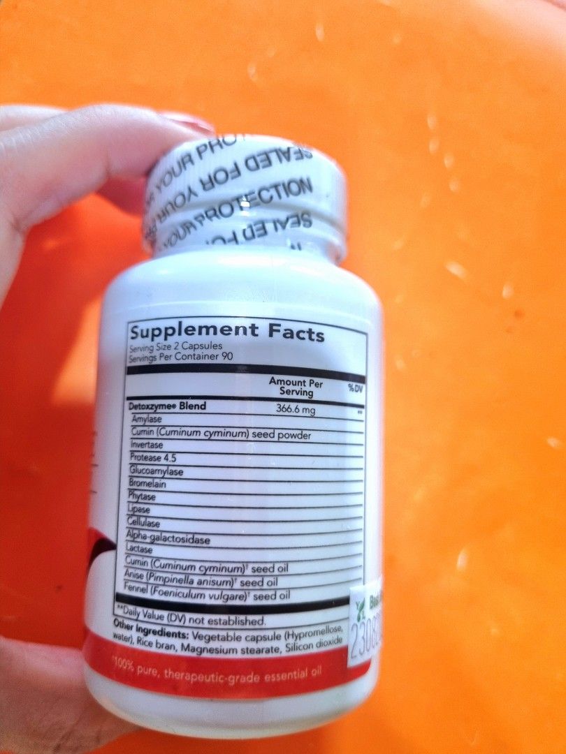 Detoxyzyme dietary supplements, Health & Nutrition, Health Supplements ...