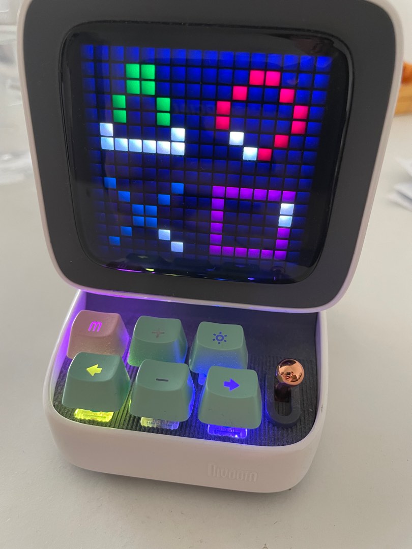 Divoom Ditoo Plus Pixels BT 10W DSP-Tuned 360° Speaker with Enhanced ...