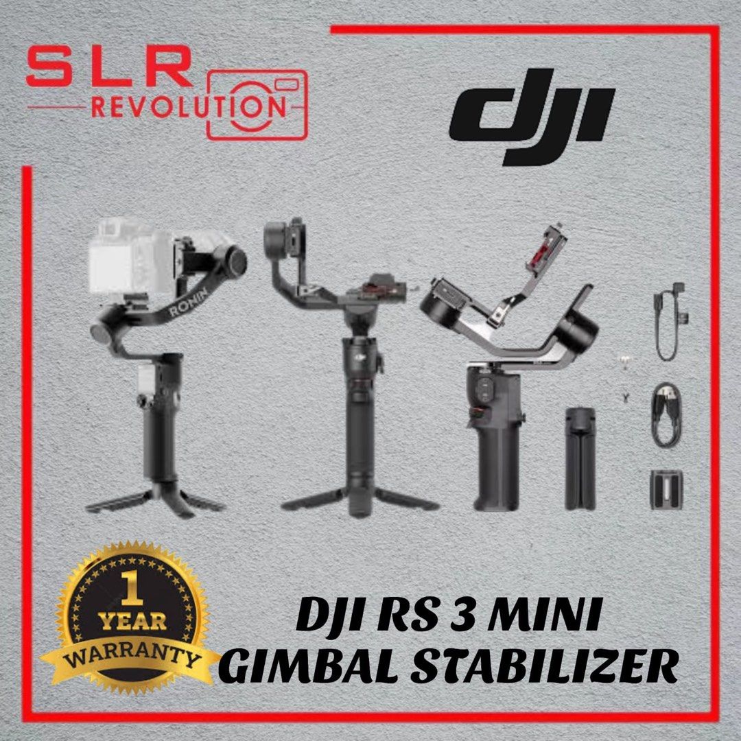 DJI RS 3 Mini gimbal stabilizer, Photography, Photography Accessories ...