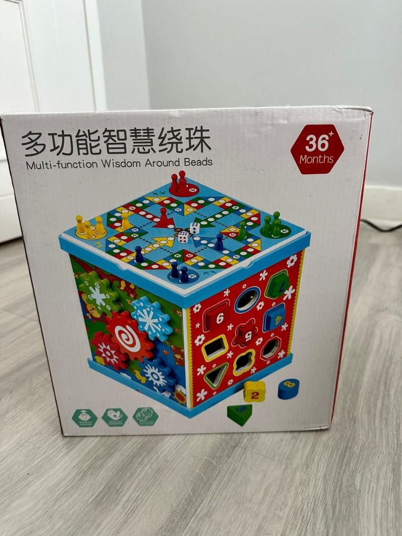Educational Wooden Toy box Puzzle and Make, Babies & Kids, Infant ...