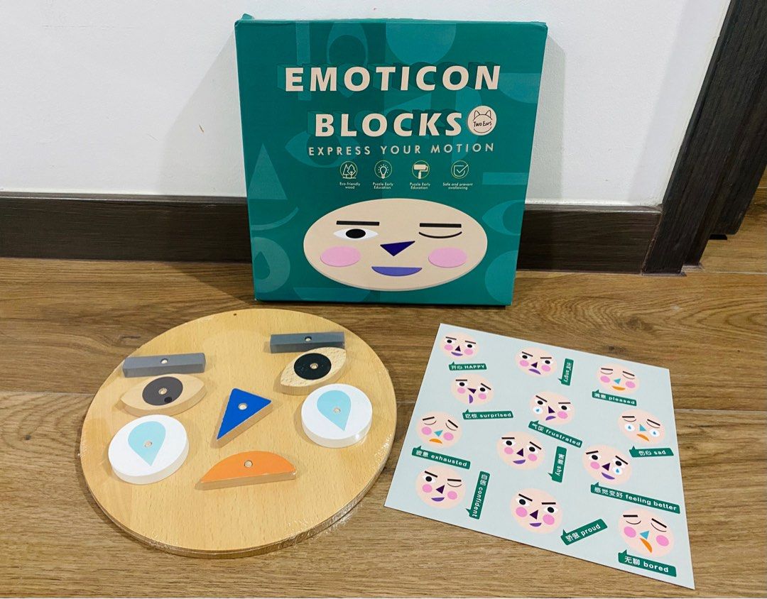 Emotional Blocks, Hobbies & Toys, Toys & Games on Carousell