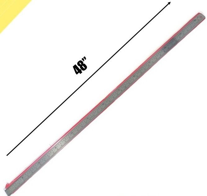 Endo Keiki Stainless Steel Ruler Available Sizes: 48 inches Made in ...