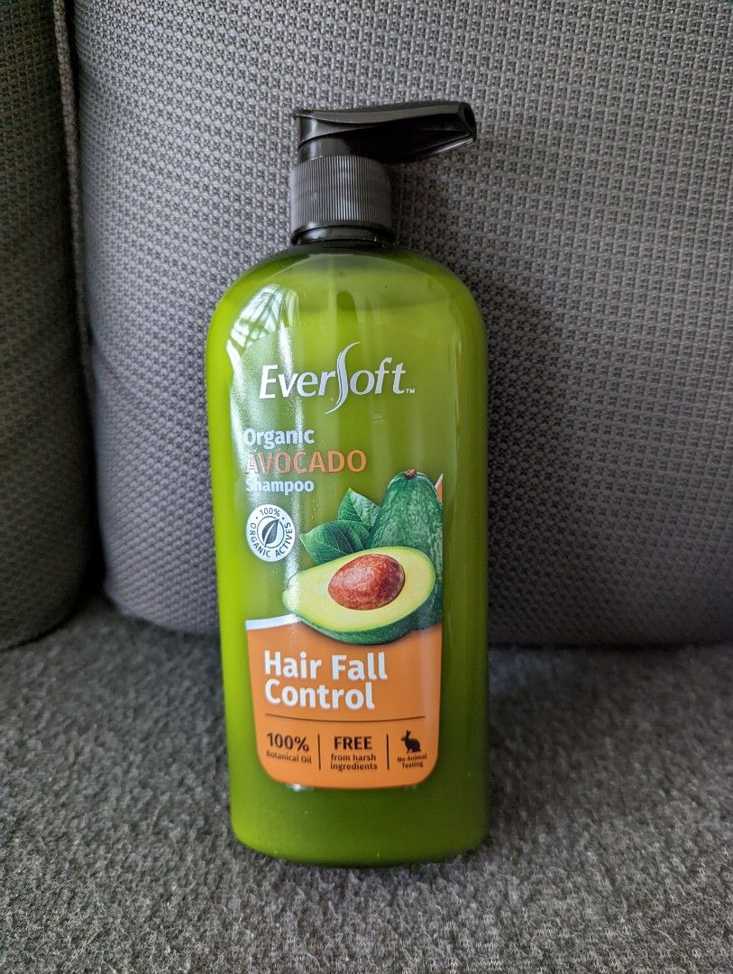 Eversoft Organic Avocado Shampoo, Beauty & Personal Care, Hair on Carousell