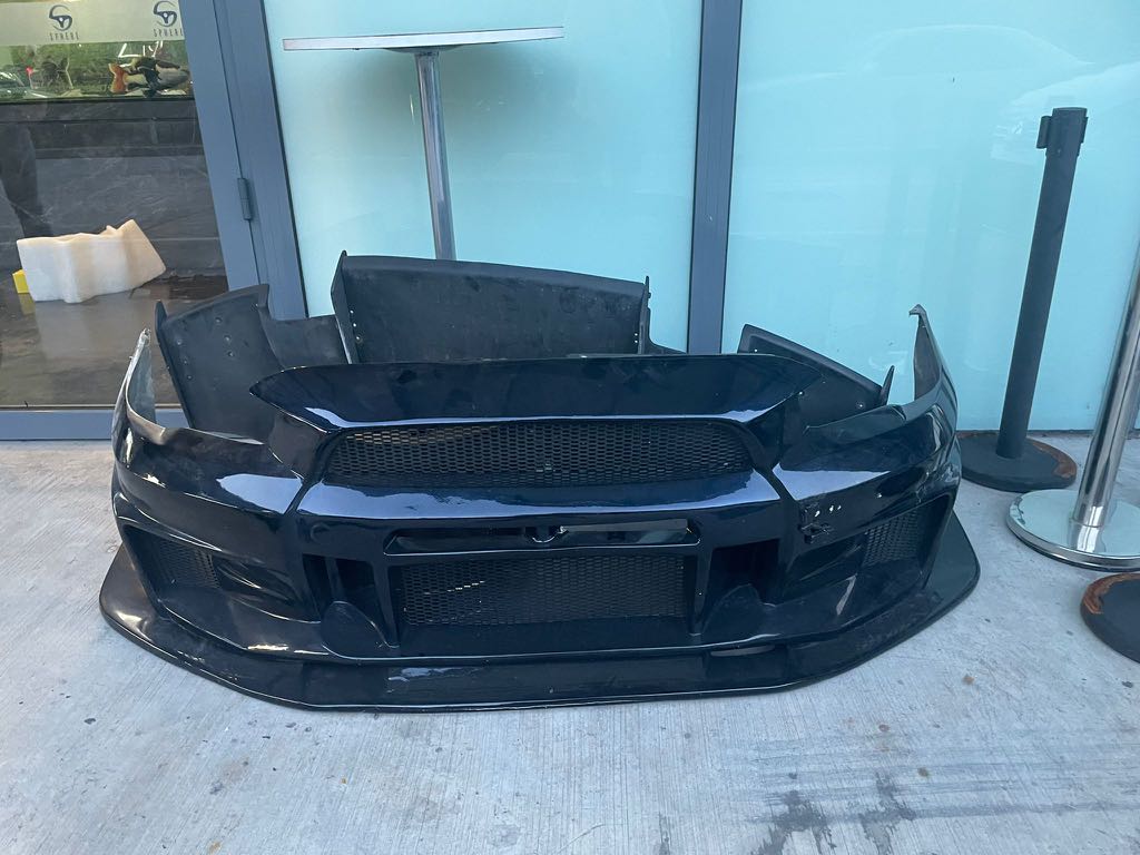 Evo 10 / Lancer Ex Varis V3 front bumper, Car Accessories, Accessories ...