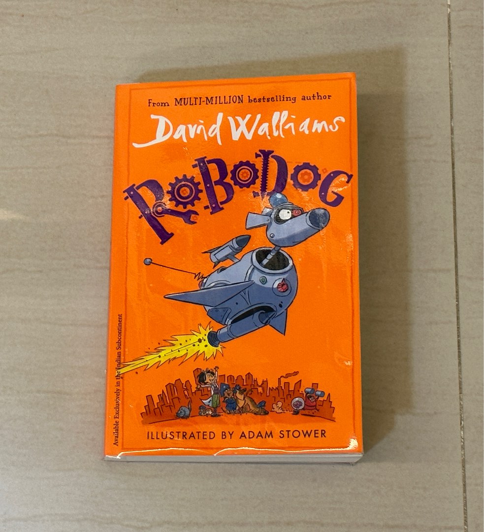 Excellent Condition David Walliams Robodog, Hobbies & Toys, Books ...
