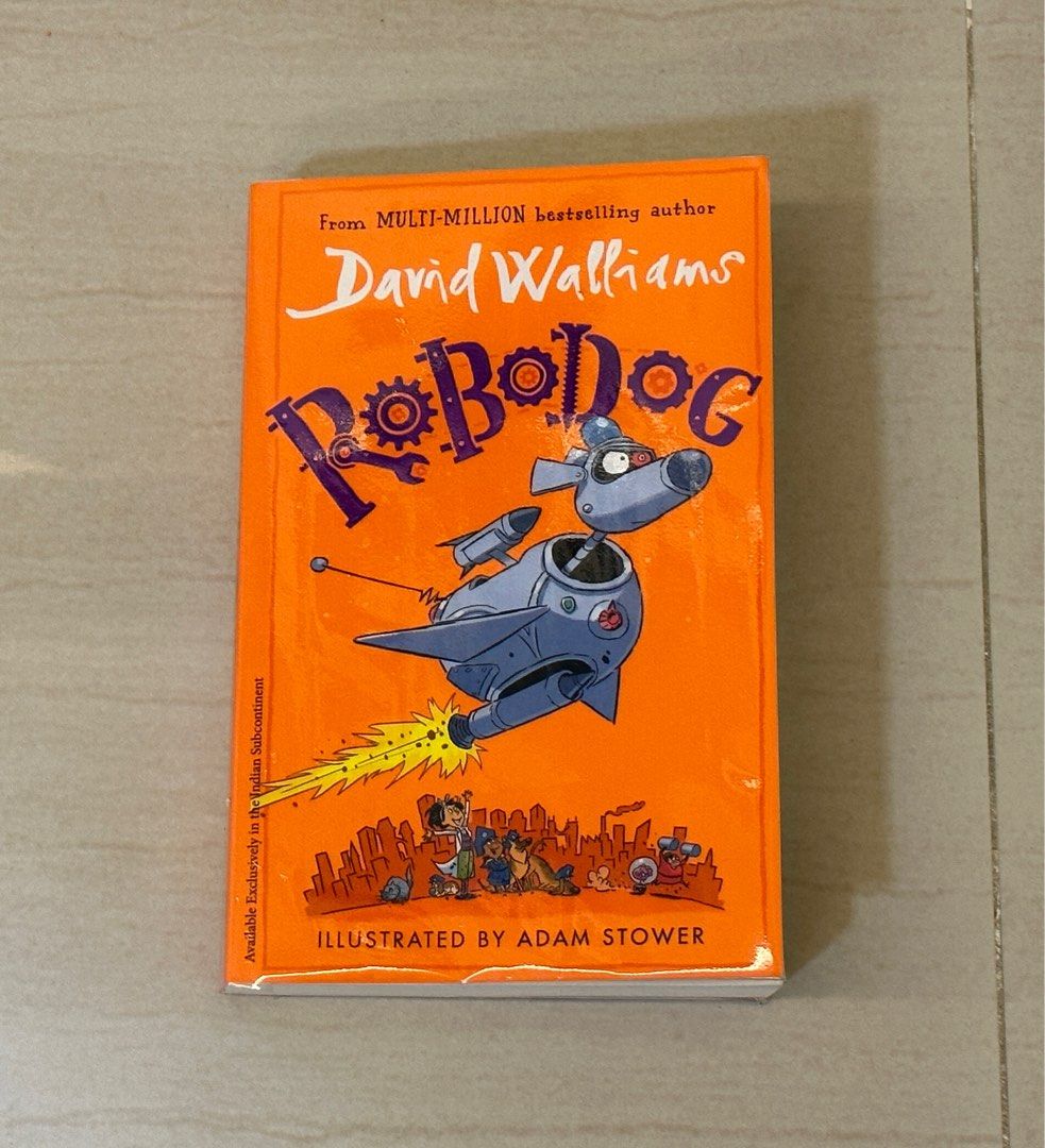 Excellent Condition David Walliams Robodog, Hobbies & Toys, Books ...