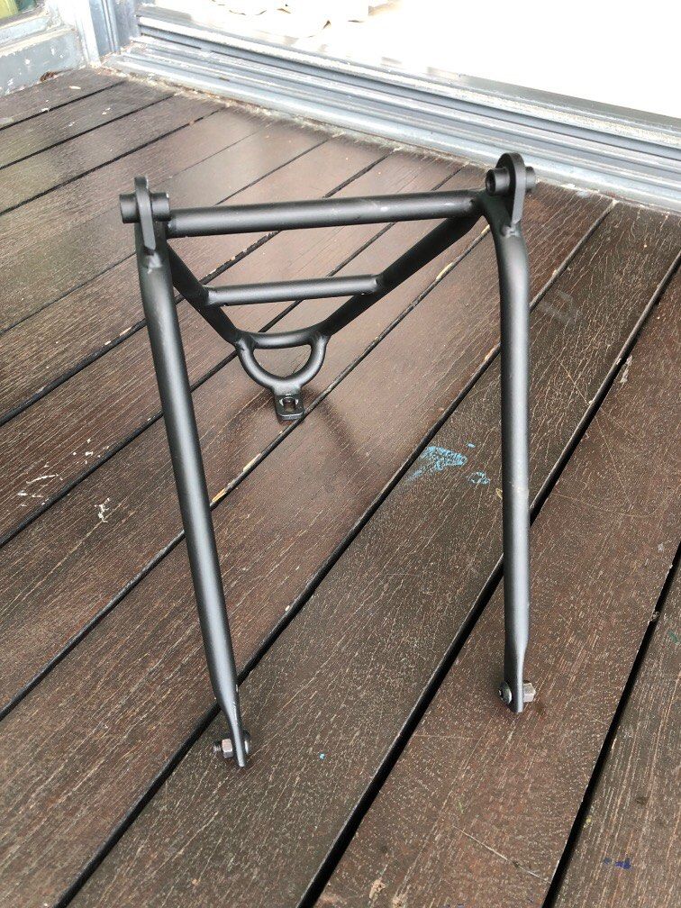 ez rack for brompton Tri fold, Sports Equipment, Bicycles & Parts ...