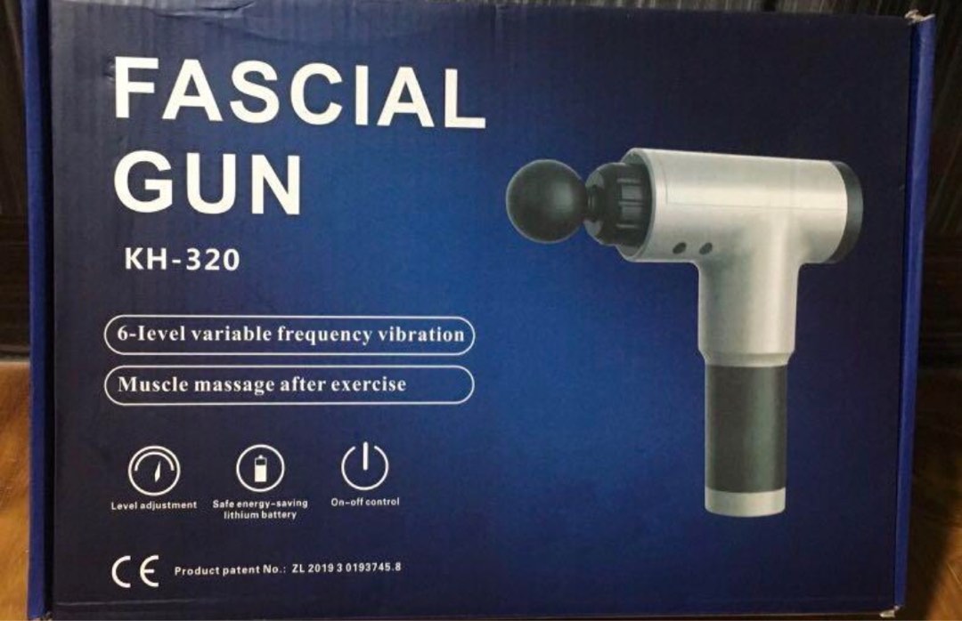 Fascial Gun - KH 320, Health & Nutrition, Massage Devices on Carousell