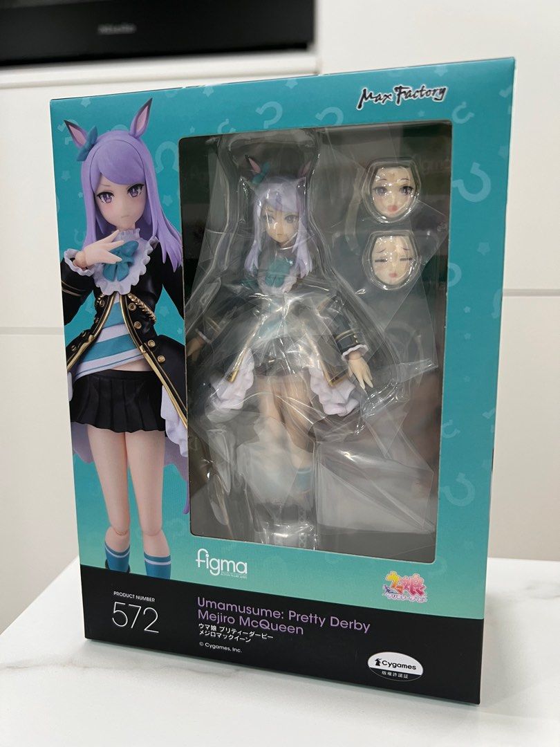 Figma 572 Mejiro McQueen Uma Musume Umamusume Pretty Derby, Hobbies ...