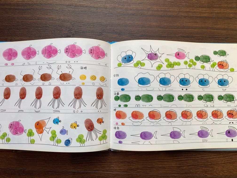 Finger drawing children’s book, Hobbies & Toys, Books & Magazines ...
