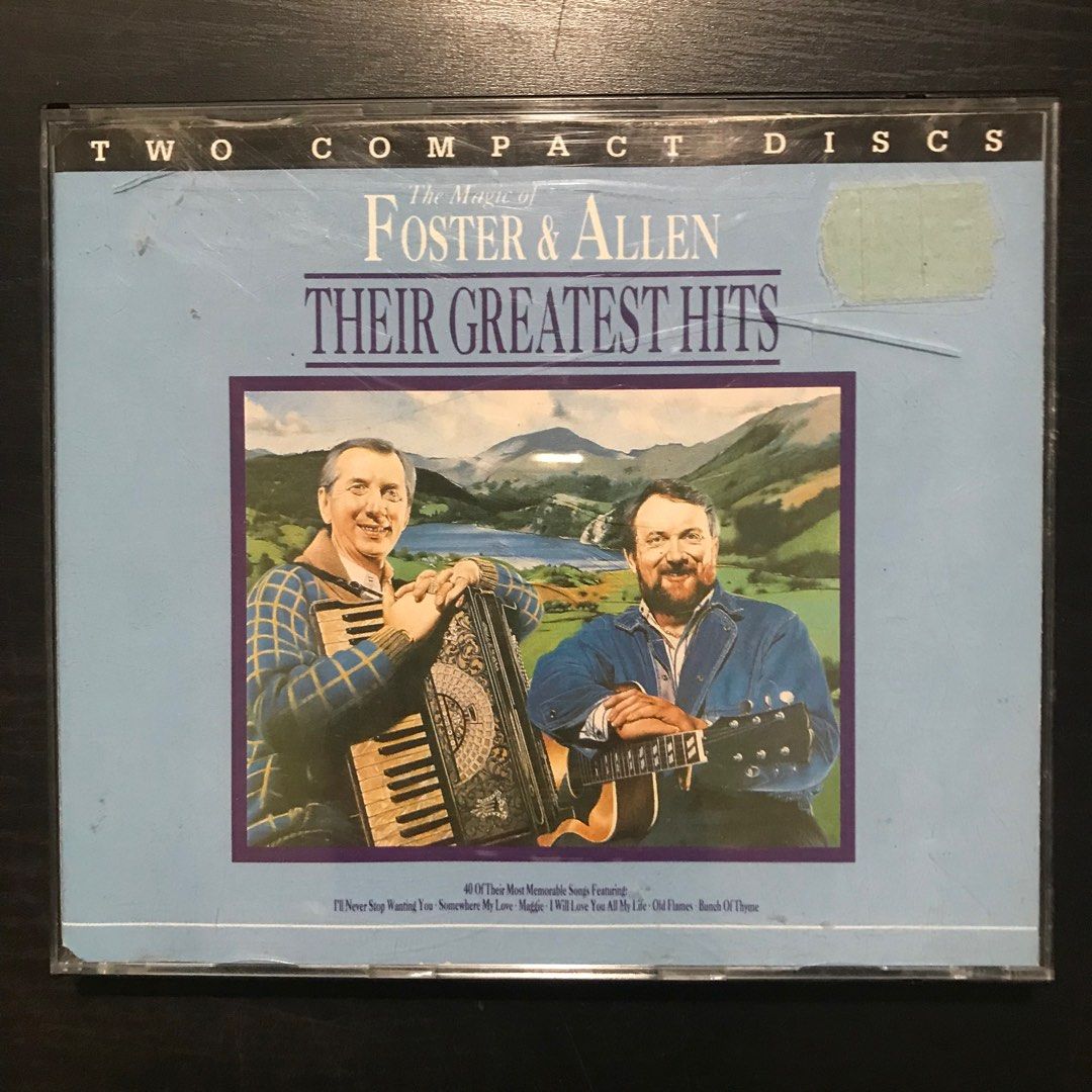 Foster & Allen CD (Double Disc) (Box Aus), Hobbies & Toys, Music ...