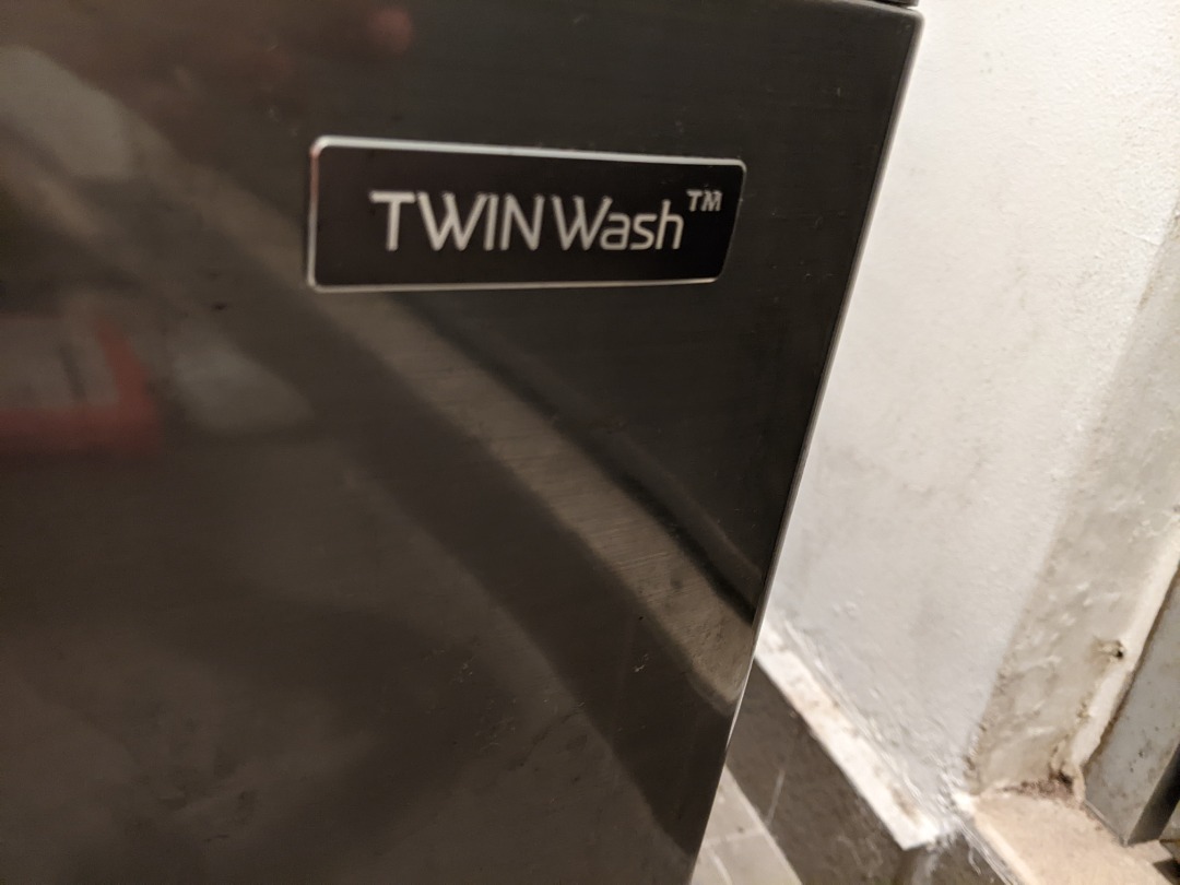 LG twin wash bottom washer only, TV & Home Appliances, Washing Machines ...