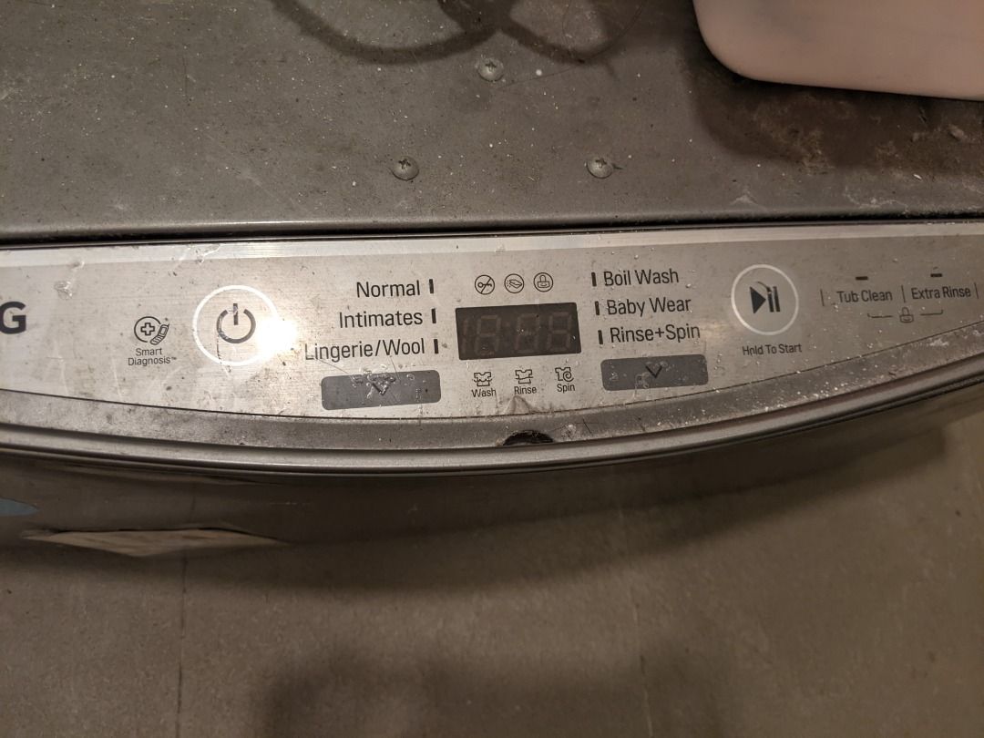 LG twin wash bottom washer only, TV & Home Appliances, Washing Machines ...