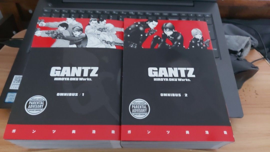 Gantz Omnibus Manga Vol 1&2 (RUSH & NEGOTIABLE), Hobbies & Toys, Books ...