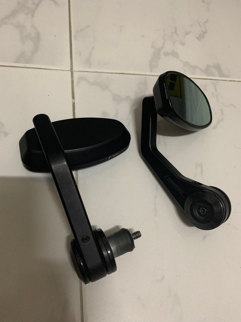 Genuine Rizoma retro bar end mirrors, Motorcycles, Motorcycle ...