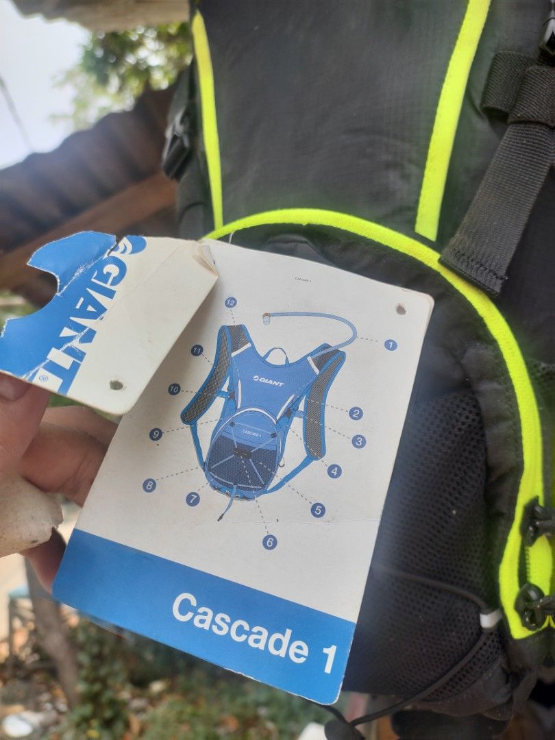 Giant Cascade 1 Hydration Pack, Sports Equipment, Bicycles & Parts ...