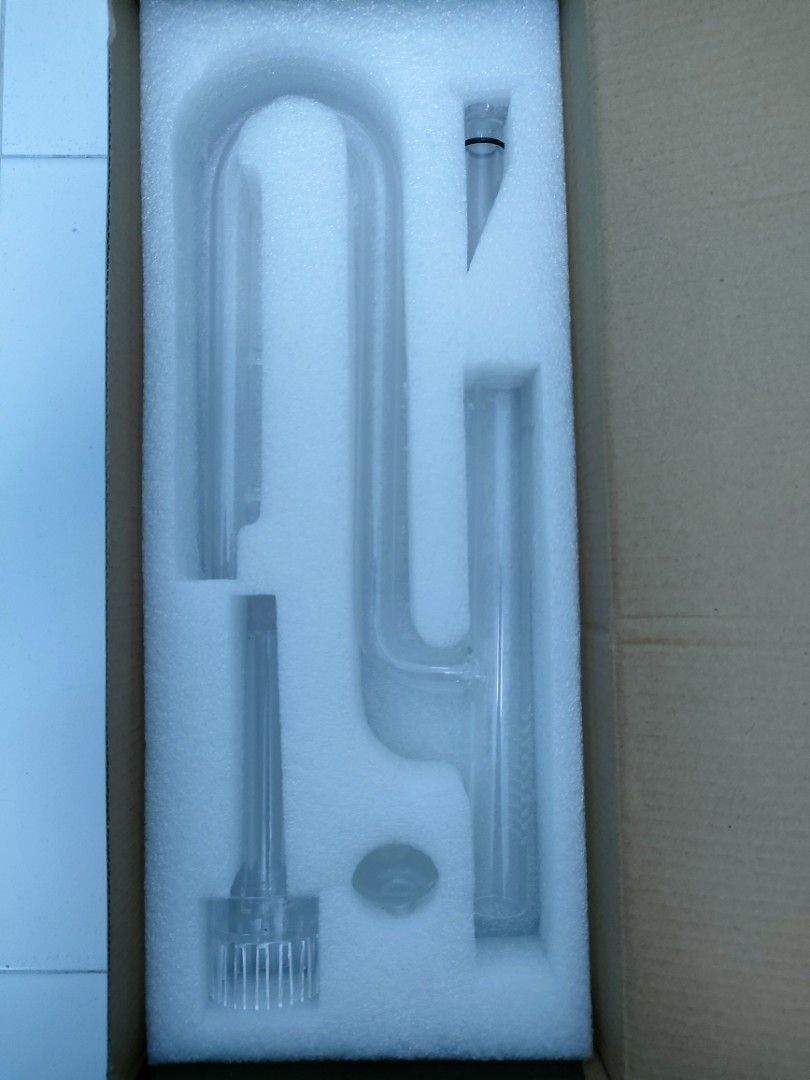 Glass inlet pipe with skimmer, Pet Supplies, Homes & Other Pet ...