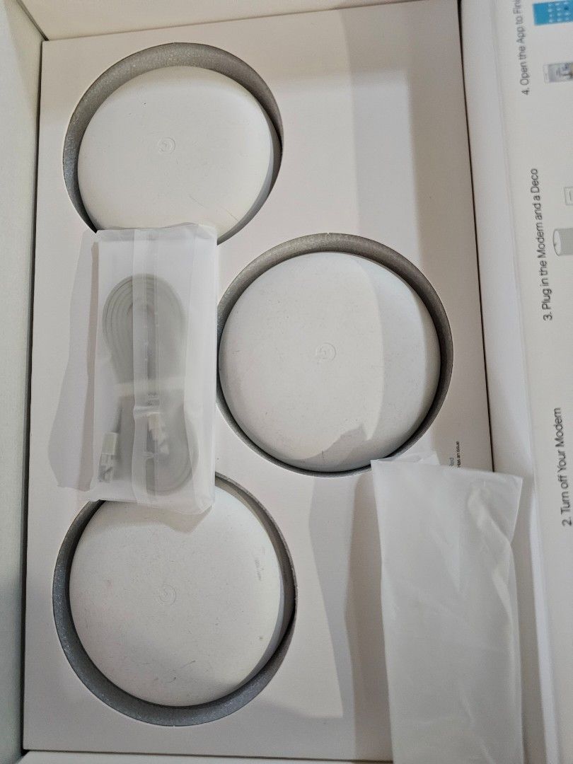 Google Nest WiFi mesh router 3pc, Computers & Tech, Parts & Accessories ...