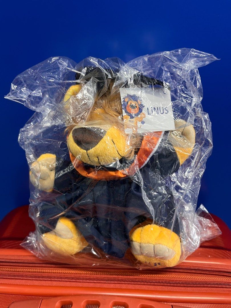 Graduation Bear (NUS Linus), Hobbies & Toys, Toys & Games on Carousell