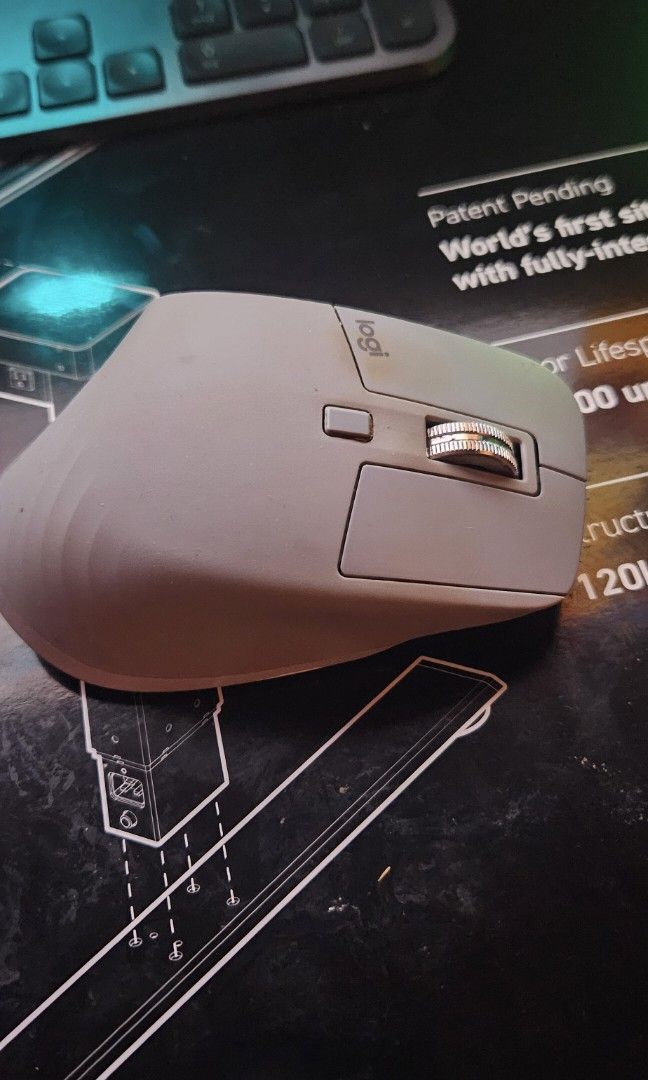 Grey Logitech MX Master 3, Computers & Tech, Parts & Accessories, Mouse ...