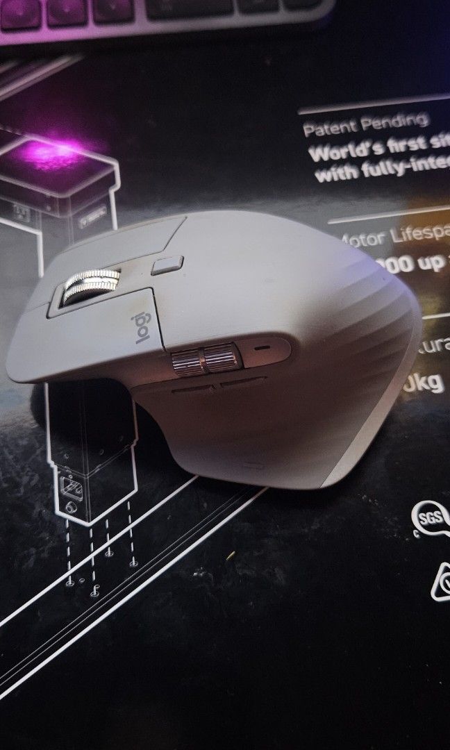 Grey Logitech MX Master 3, Computers & Tech, Parts & Accessories, Mouse ...