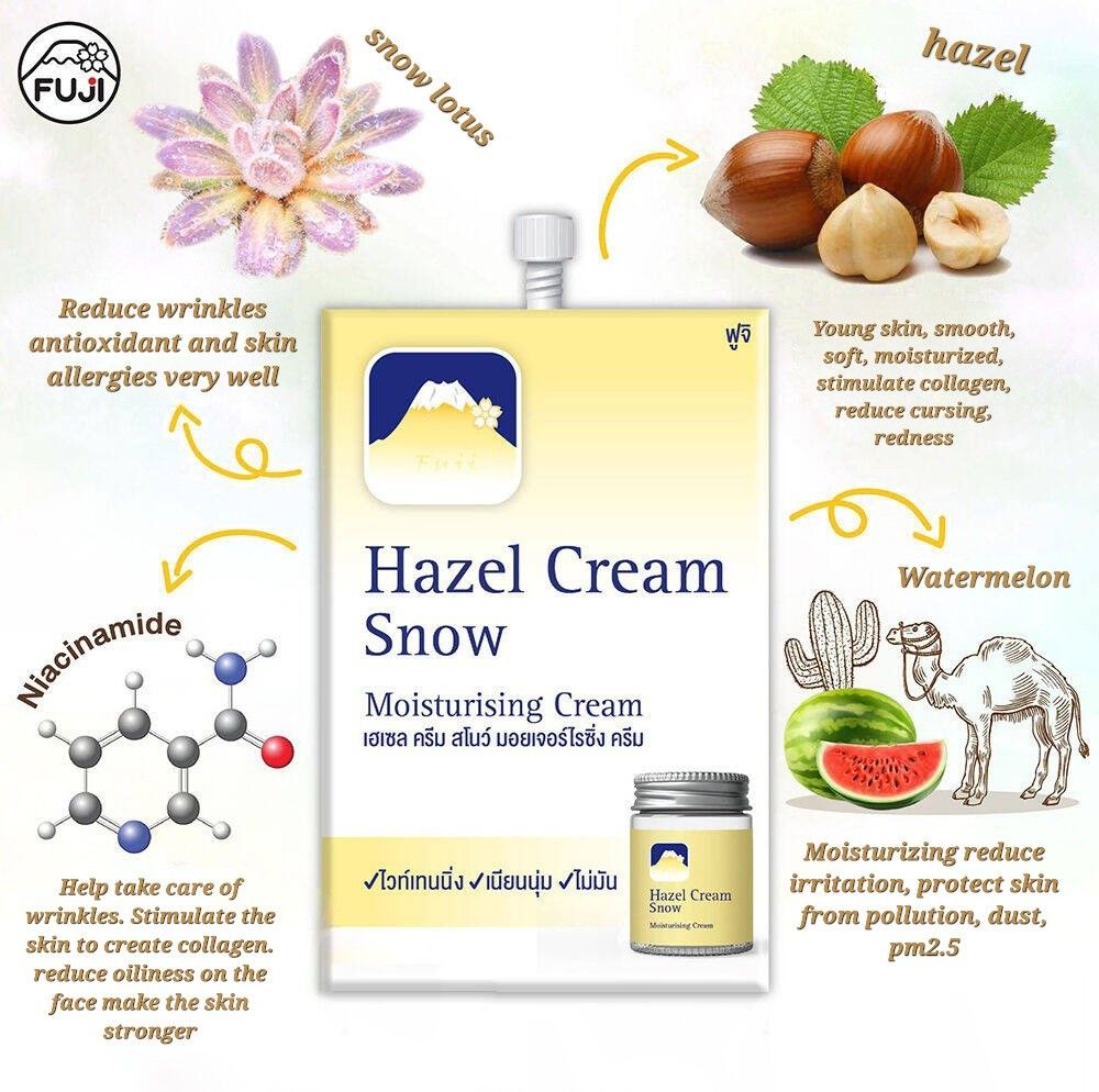 Hazel Cream Snow, Beauty & Personal Care, Face, Face Care on Carousell