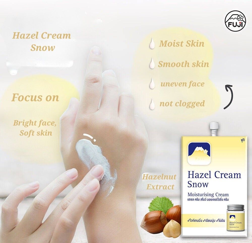 Hazel Cream Snow, Beauty & Personal Care, Face, Face Care on Carousell