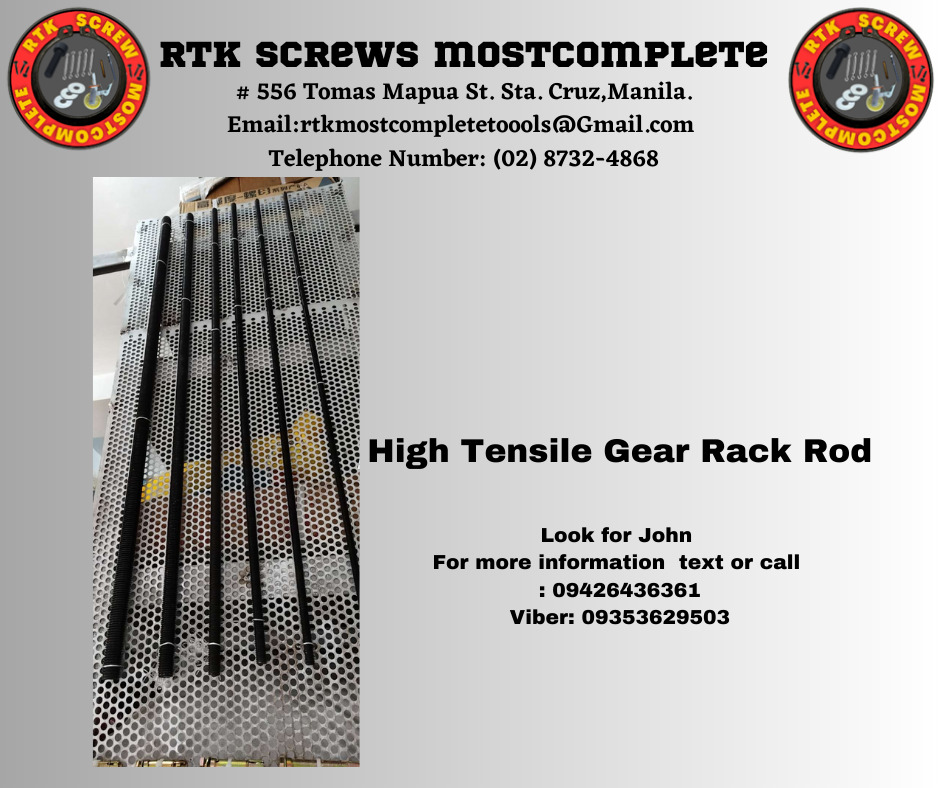 High Tensile Gear Rack Rod on Carousell