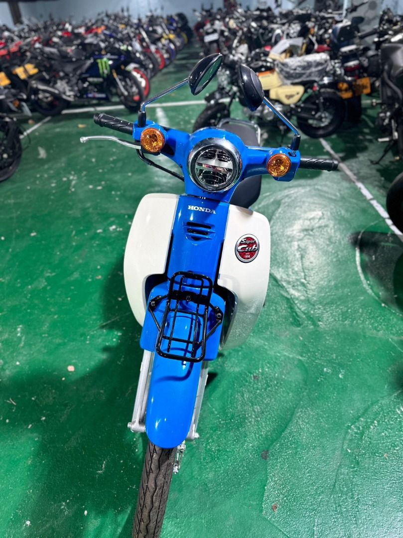 HONDA SUPER CUB 110, 機車, 新車在旋轉拍賣
