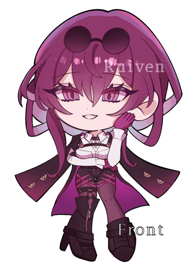 Honkai Star Rail Kafka Acrylic Keychain 4 Instock Hobbies And Toys Memorabilia And Collectibles