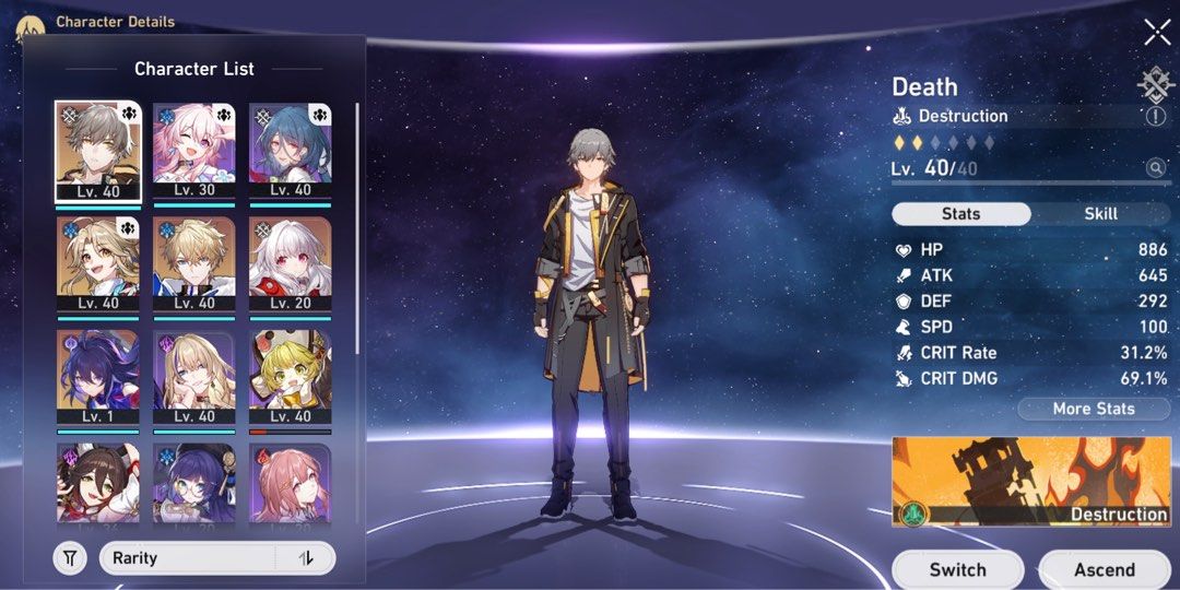 HSR Account, Video Gaming, Gaming Accessories, Game Gift Cards ...