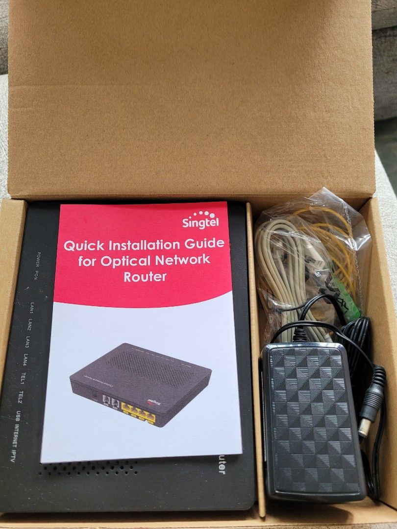 Huawei EchoLife HG8244H Singtel Optical Network Router, Computers ...