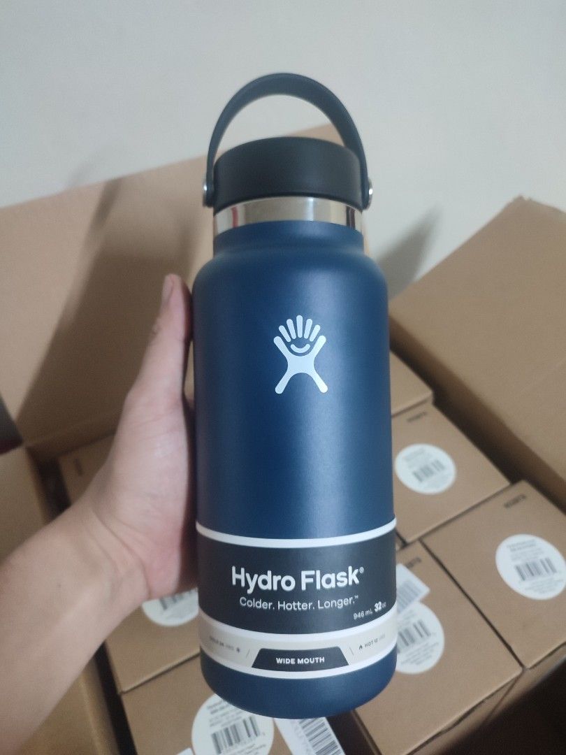 Hydroflash 32oz Indigo Blue Water Bottle (Free Mail), Furniture & Home ...