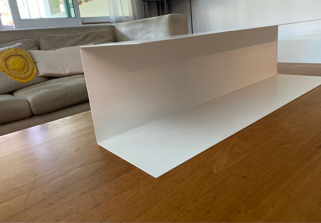 Ikea Botkyrka steel minimalist wall shelf, Furniture & Home Living ...