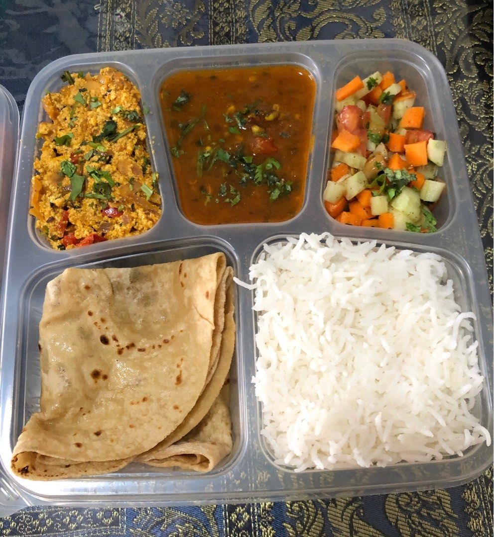 Indian meals bento: marathi/gujju/punjabi, Food & Drinks, Local Eats on ...